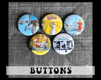 George Harrison Pin-back Buttons 5-pack 1.25 - Etsy