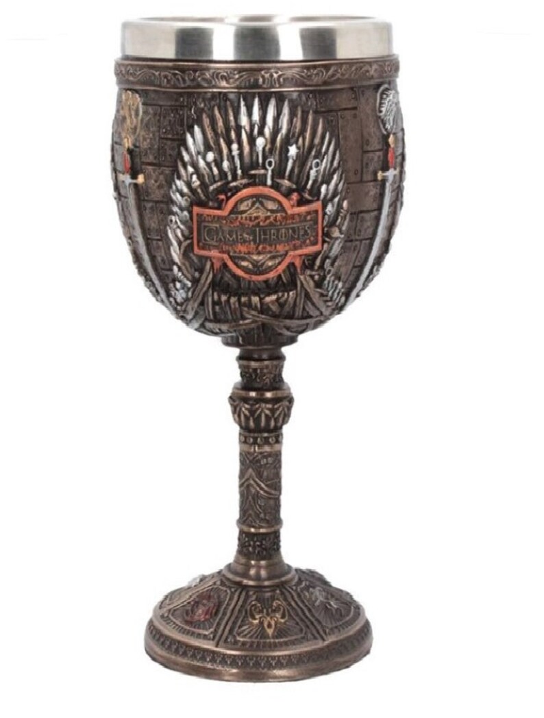 Game of Thrones Iron Throne Chalice Westeros Sword Chair | Etsy Game of Thrones Iron Throne Chalice Westeros Sword Chair | Etsy