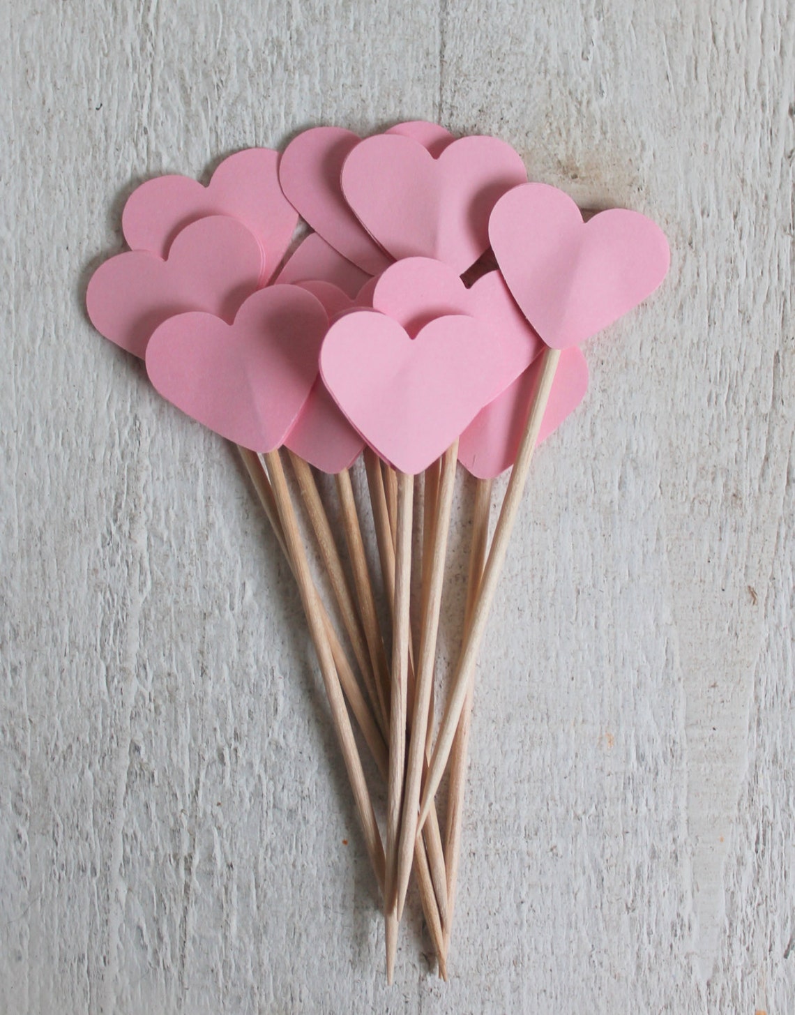 20 Toothpicks, Heart, Double Sided, Party Picks, Cupcake Topper, Baby ...