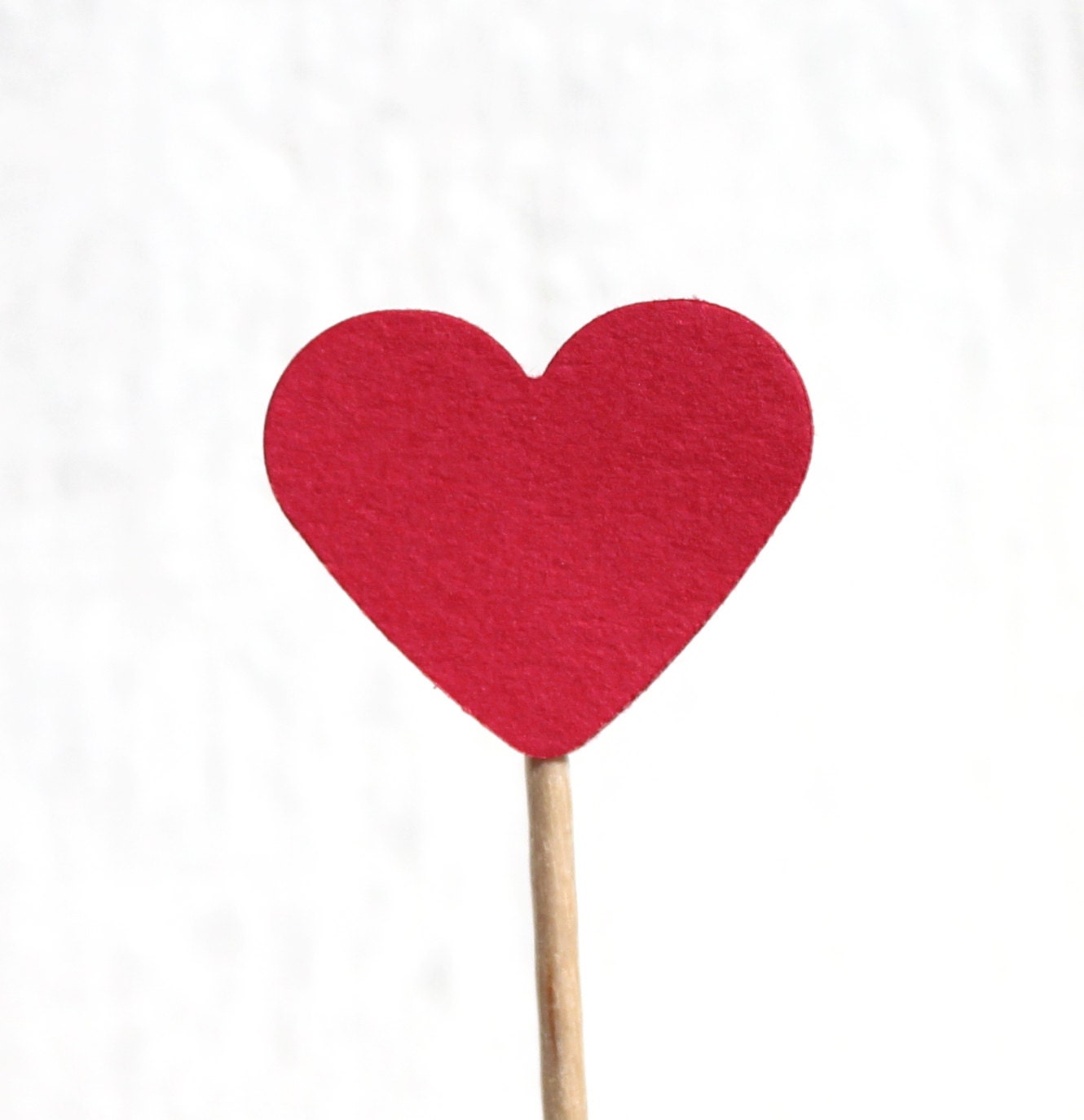 20 Toothpicks Heart, Party Picks, Party Pieces, Cupcake Topper, Baby ...