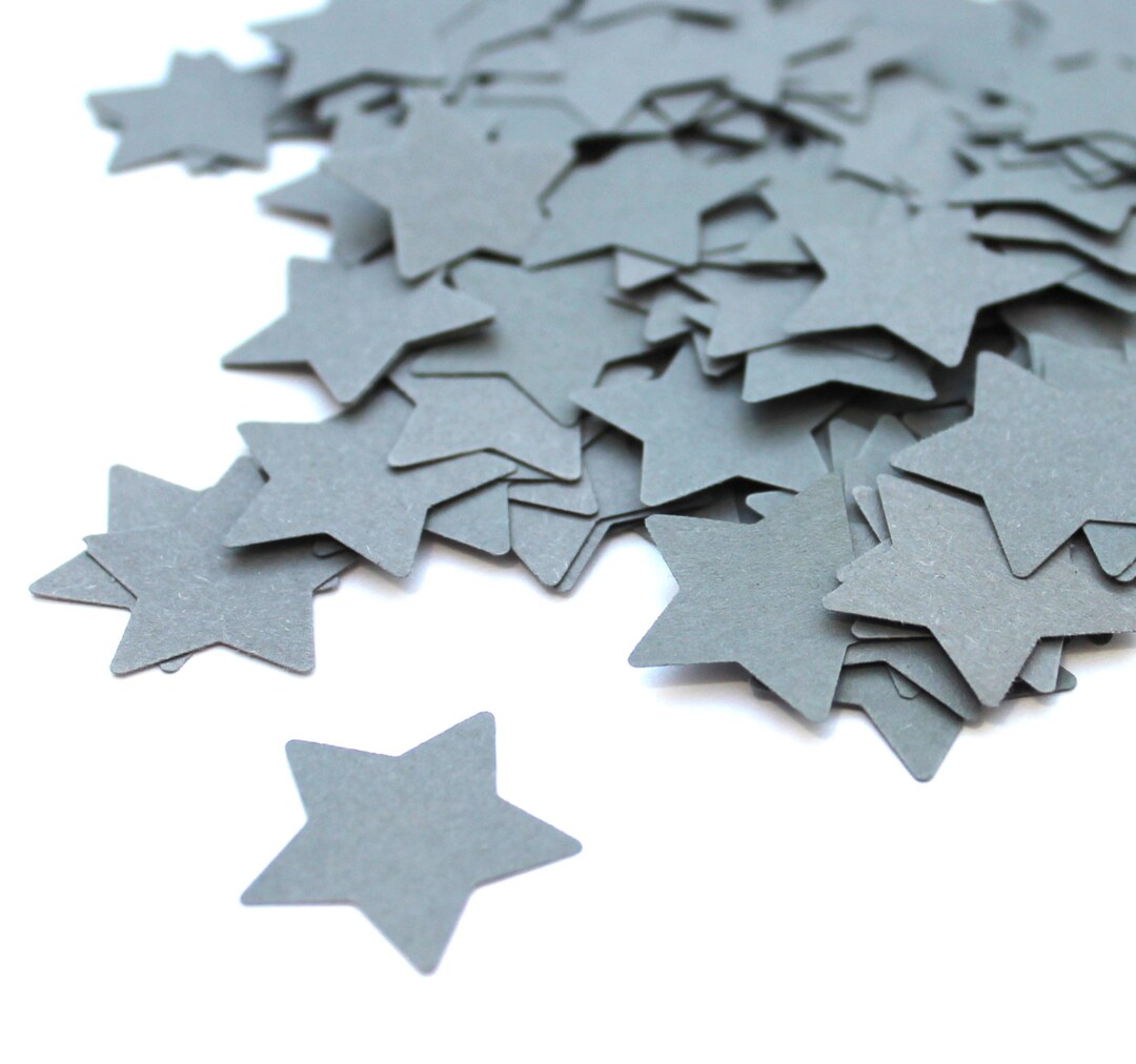 Star Confetti, Star, Various Colours, Scrapbook, Rustic Wedding, Paper ...