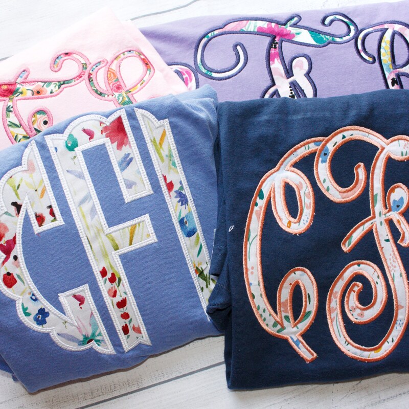 Monogrammed Shirts - Etsy