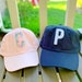 Personalized Kids Hat Initial Hat for Girls Boys Initial - Etsy
