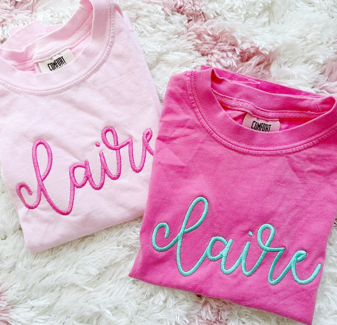 Girls Personalized Tee Shirt, Personalized Shirt for Toddler Girls ...