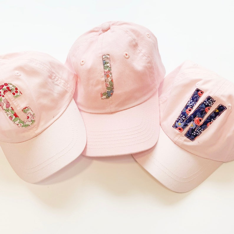 Personalized Kids Hat Initial Hat for Girls Boys Initial - Etsy