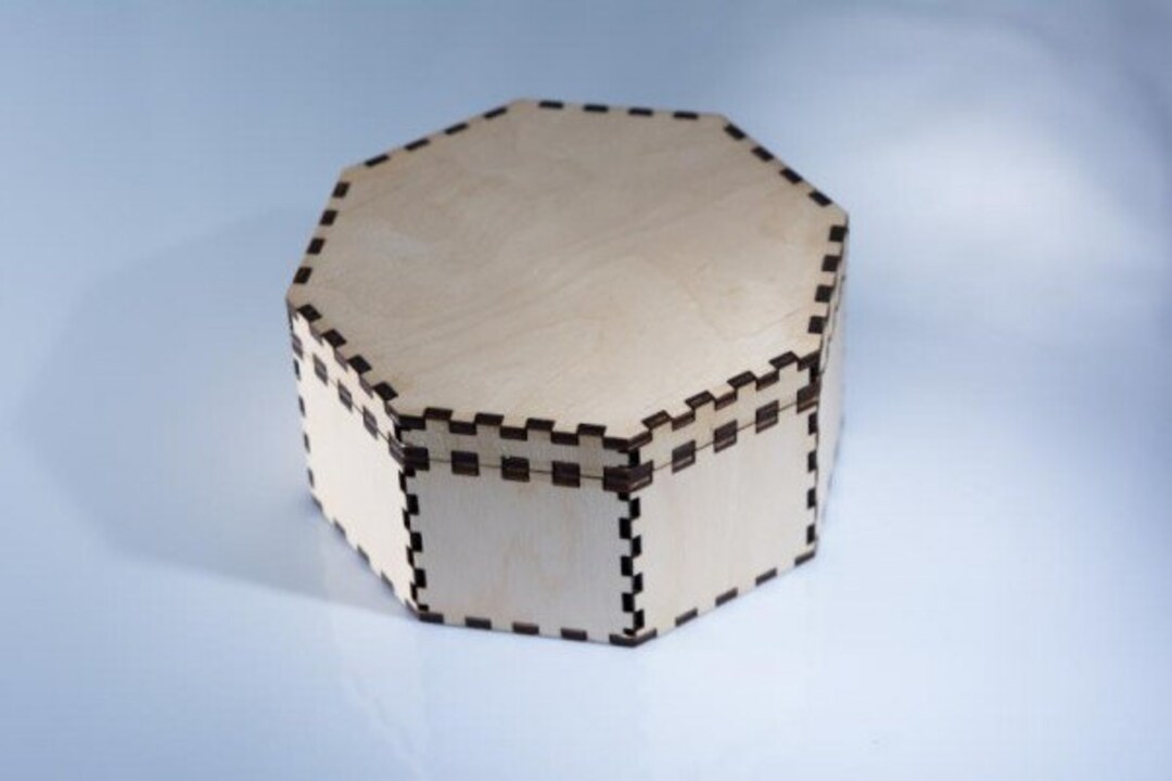 Laser Pattern DXF Octagon Jewelry Box - Etsy