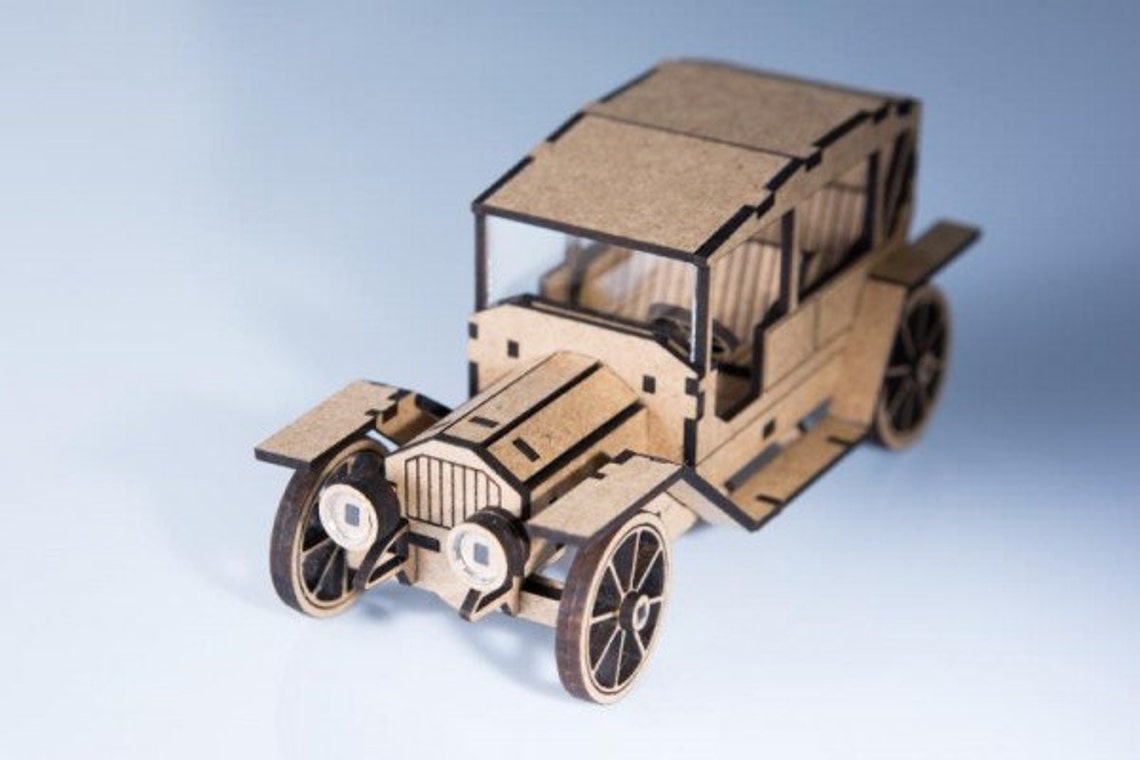 Vintage Model T Laser Cut Digital DXF Pattern - Etsy