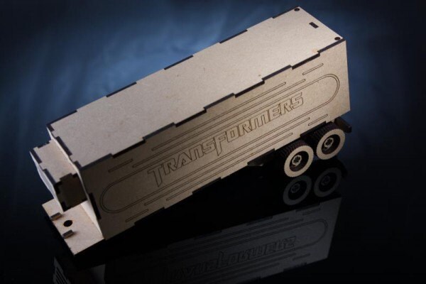 Transformers Box Trailer for Bigrig Laser Cut Pattern DXF - Etsy