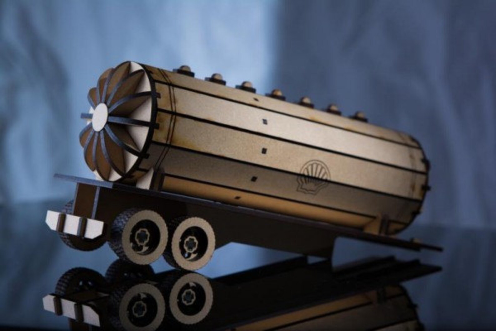 Truck Tanker Trailer DXF Digital Laser Cut Pattern - Etsy