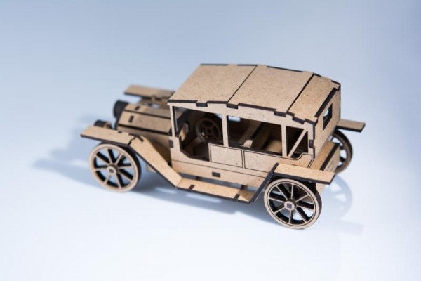 Vintage Model T Laser Cut Digital DXF Pattern - Etsy