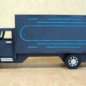 Big Rig Box Truck Laser Cut DXF Digital Pattern - Etsy