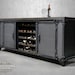 Anvil Bar & Beverage Cabinet With Drawers Liquor Beverage Station ...