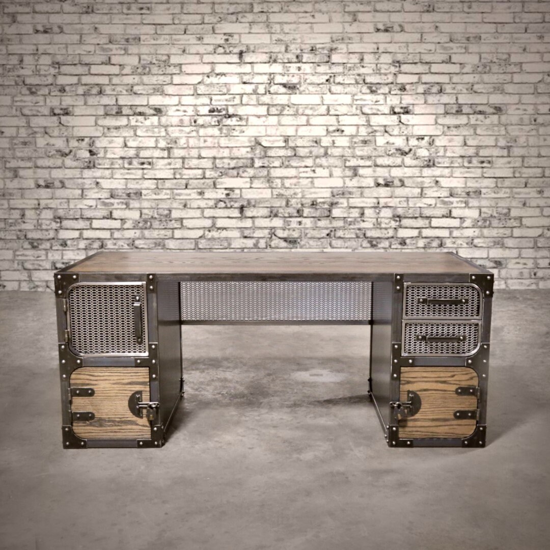Industrial Desk Modern Courier Desk | Etsy UK