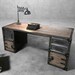Industrial Desk Modern Courier Desk - Etsy