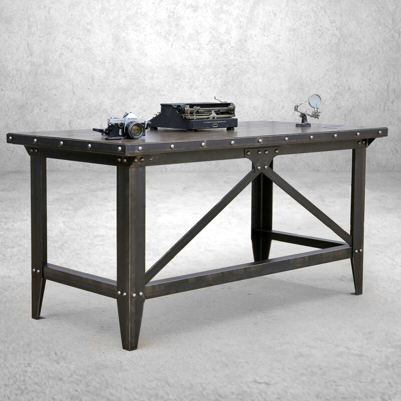 Iron Desk - Etsy