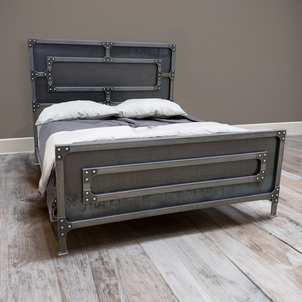 Industrial Bed - Etsy