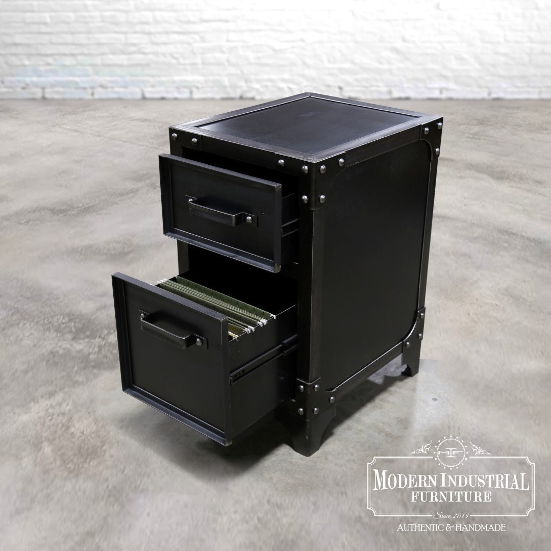 Industrial File Cabinet | Modern Office | Steel Vintage - Etsy