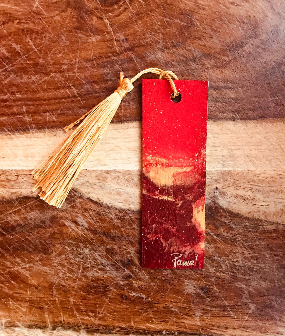 Signet, Signet personnalisé, Signet designer, Signet peint à la main ...