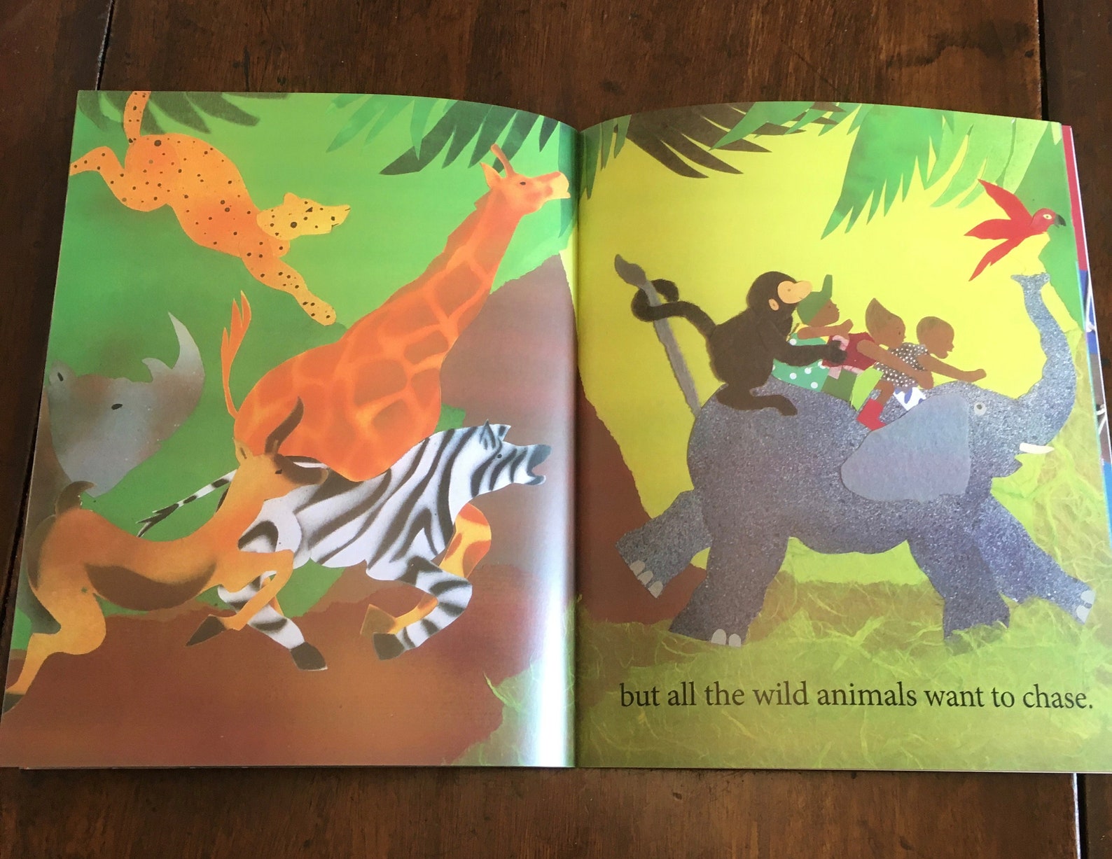 You Can't Catch Me Picturebook for Children Colourful - Etsy