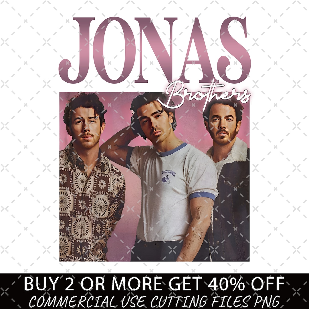 Jonas Brothers Vintage Png, Jonas Brothers Tour Png, Concert 2023 Retro ...