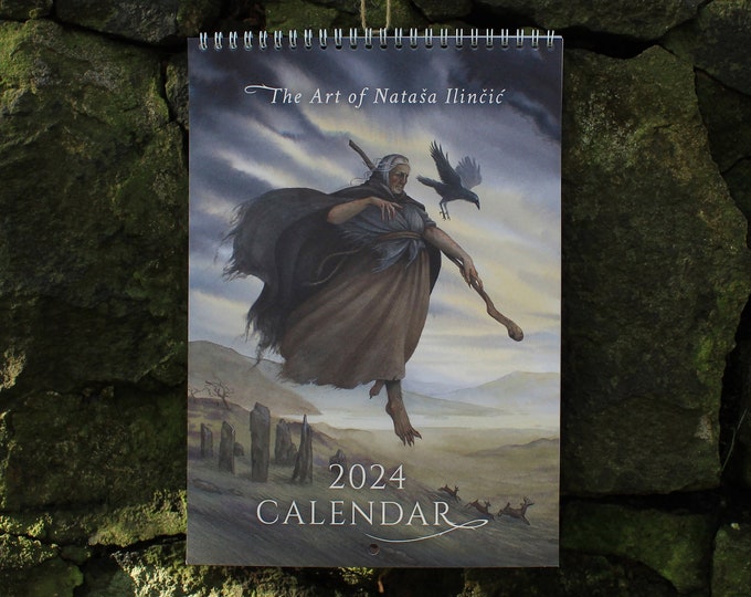 2024 Calendar - the Art of Natasa Ilincic - Etsy
