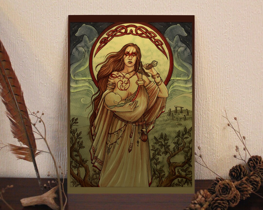 Mother - Hand Embellished & Signed Art Print, Mother's Day, Gift - Etsy