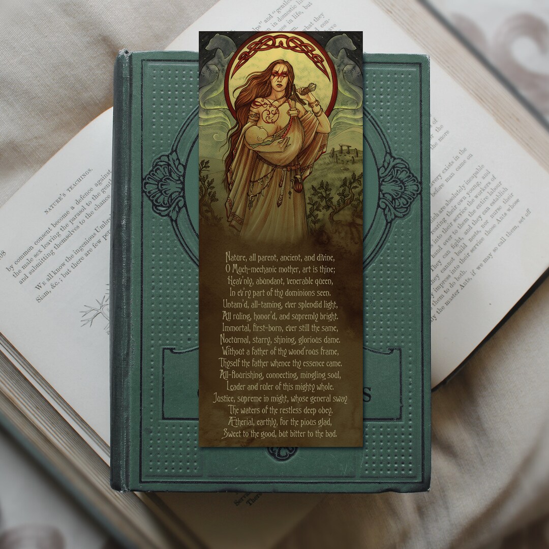 Goddess Bookmark - Mother - Etsy