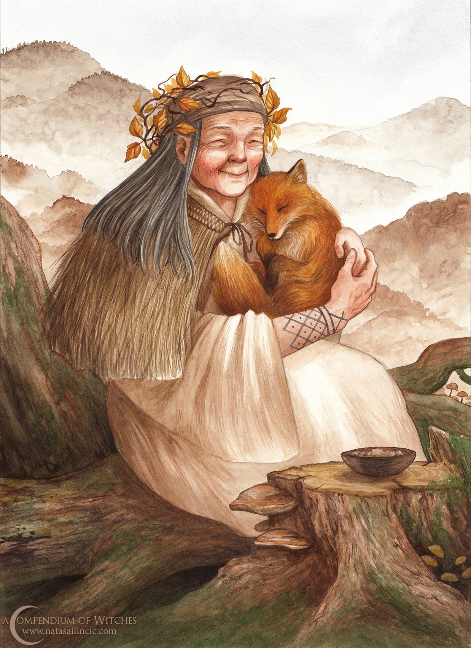 Postcard Set A Compendium of Witches - Etsy