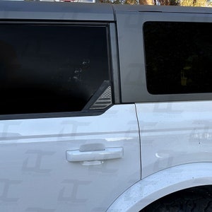 American Flag Rear Window Corner Accent Decal Kit for Ford Bronco (2021 ...