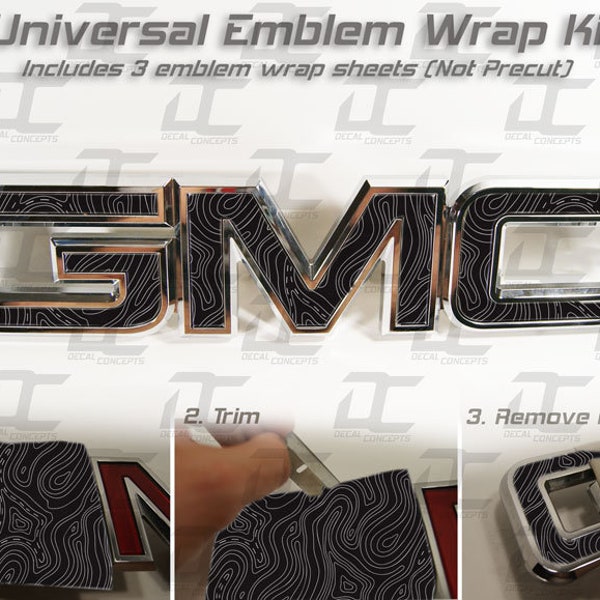 Gmc Emblem Overlay - Etsy