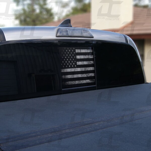 Tacoma Rear Window Decal - Etsy