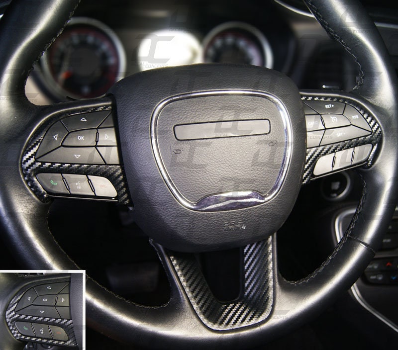 Dodge challenger steering wheel cover store