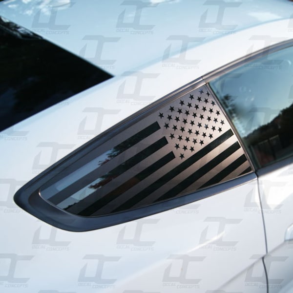 Mustang Rear Quarter Window Decal - Etsy