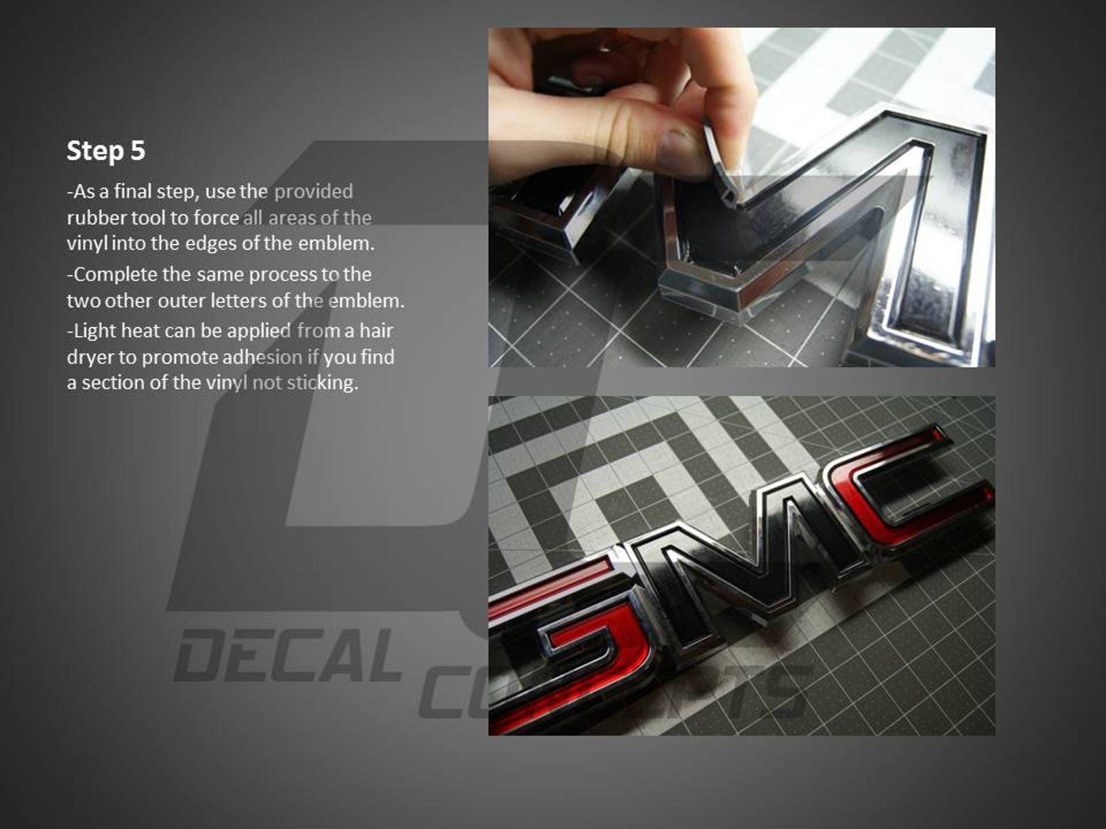 07-20 GMC Sierra Yukon Acadia Paisley Pattern Emblem | Etsy