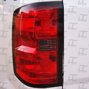 Reverse Light American Flag Accent Decal Kit for Chevy Silverado (2014 ...