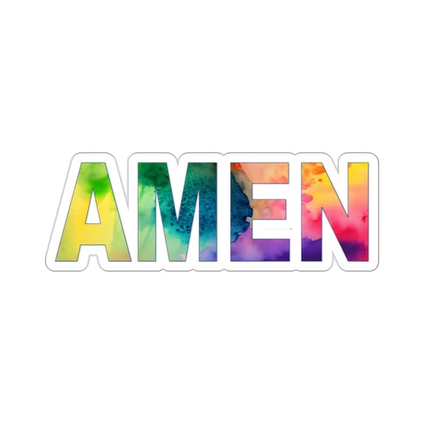 Amen Stickers - Etsy