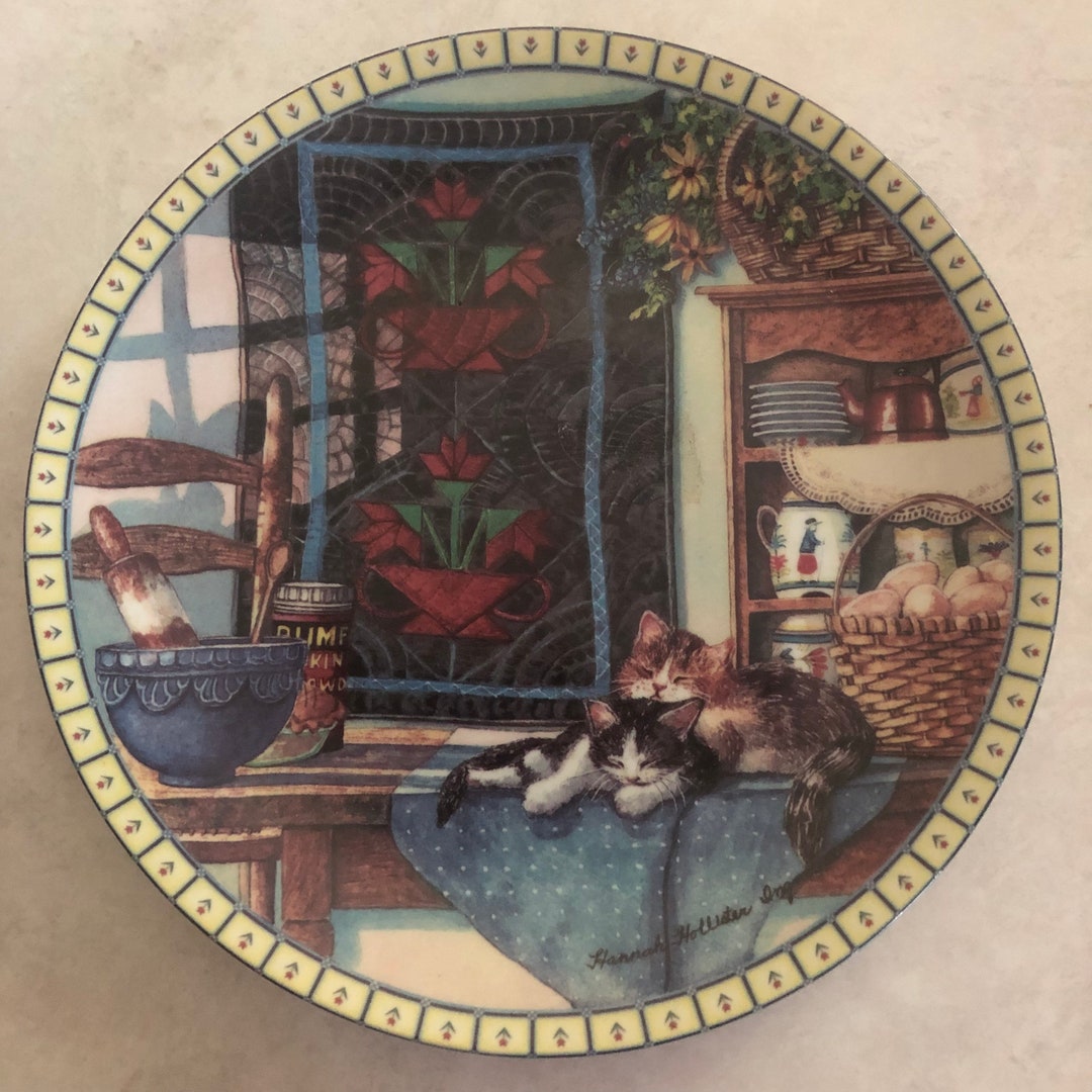 Hannah Hollister Ingmire “LAZY MORNING” Plate #8387A First Issue of ...