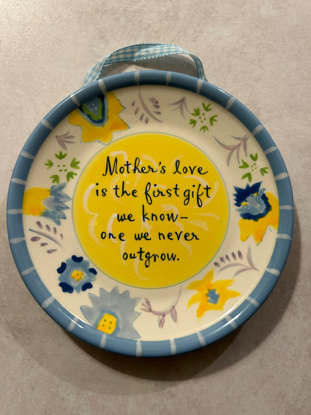 Kimberly Hodges Mothers Love Ceramic Plaque Hallmark - Etsy