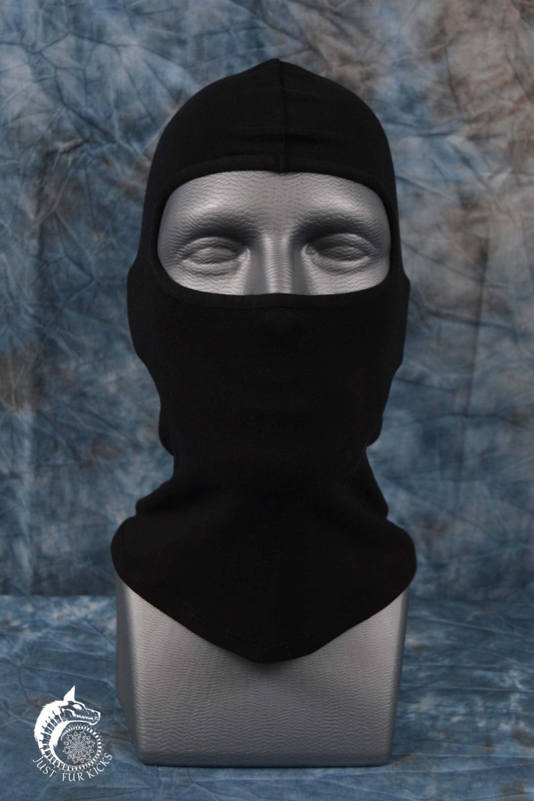 Black Lycra Fursuit Balaclava – Breathable Headwear for Fursuit Making ...