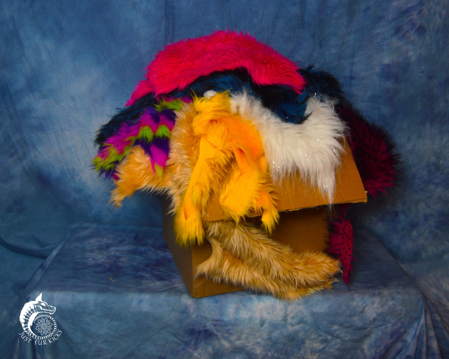 Large High Quality Scrap Fur Box