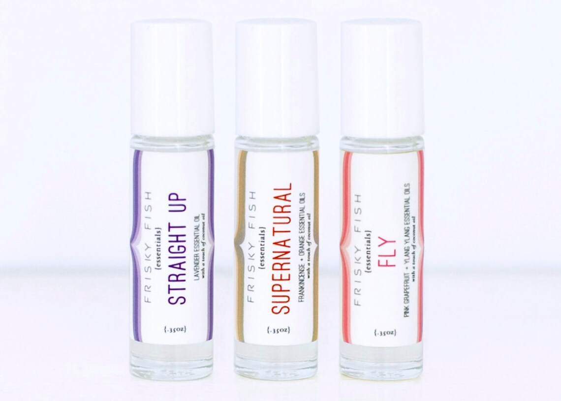 Pure Essential Oil Roller, Calming and Restorative Essential Oil Blends ...