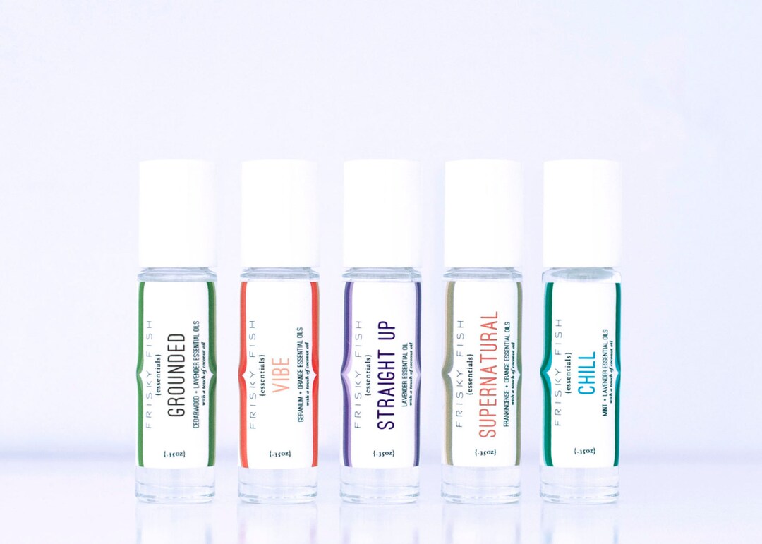 Pure Essential Oil Roller, Calming and Restorative Essential Oil Blends ...