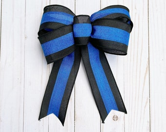 Thin Blue Line Wreath - Etsy