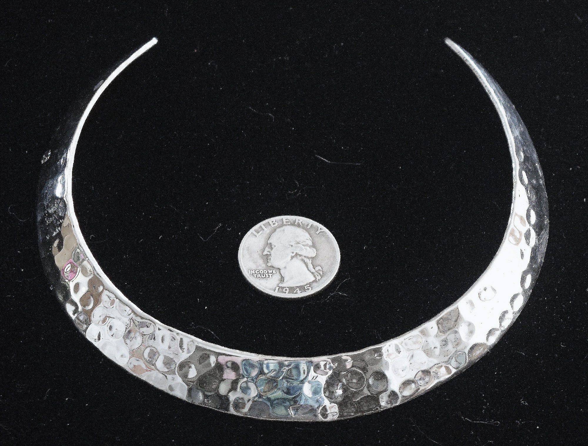 Heavy, Solid, Sterling Silver Neck Band for That Very Special Person - Etsy