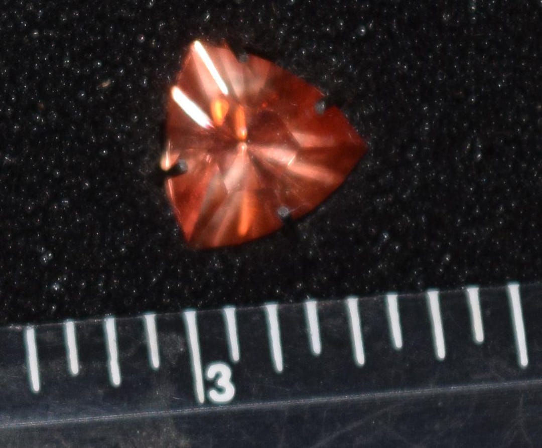 8mm Plush Oregon Sunstone, Red-orange Gemstone - Etsy