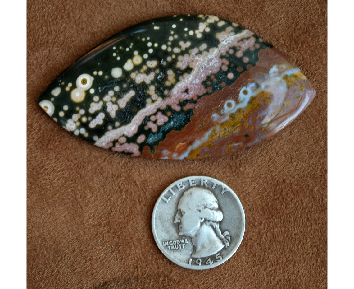 EXTREMELY RARE! HUGE Ocean Jasper Collector Gem From Decades Ago! Stone ...
