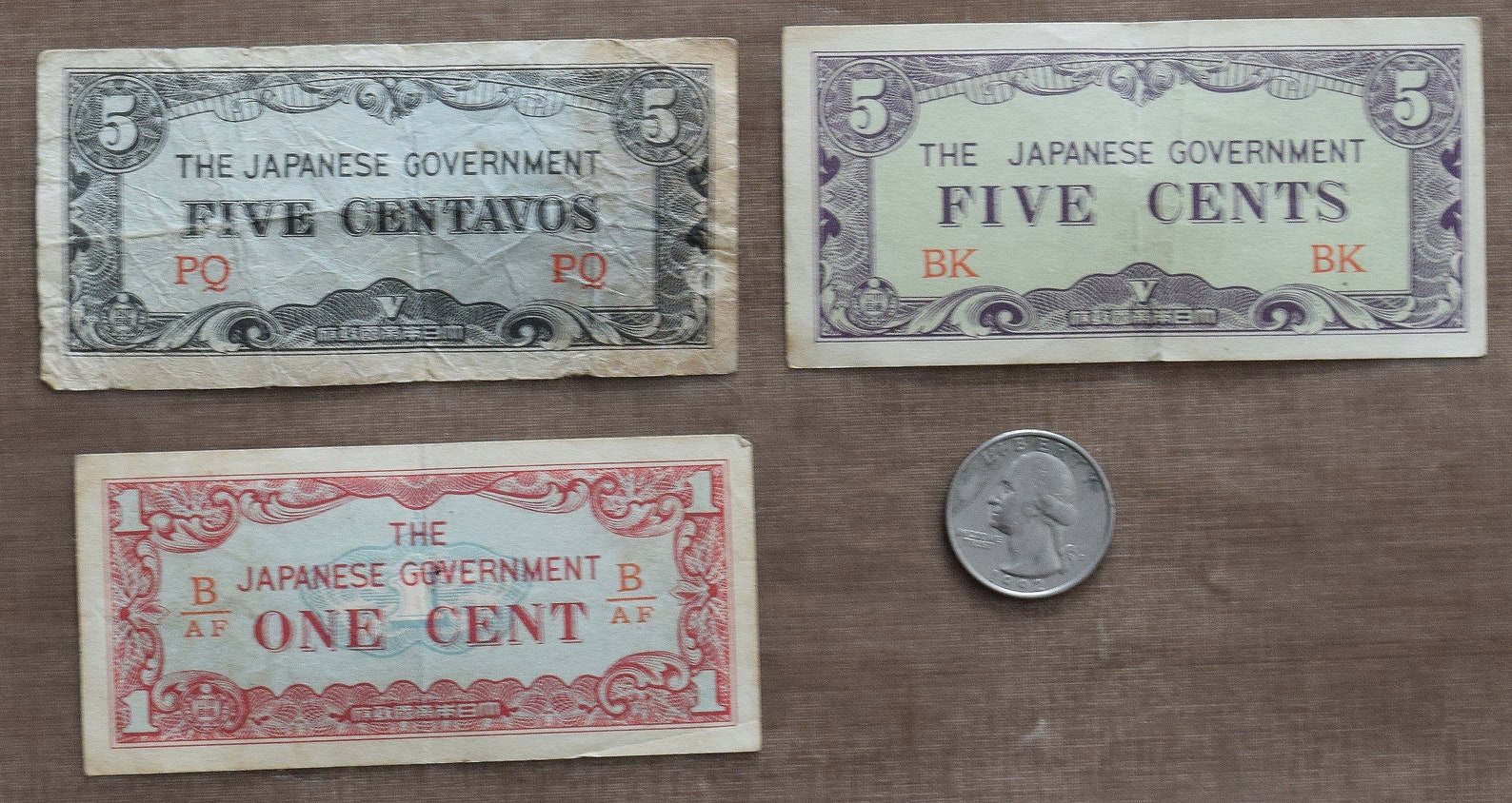 Japanese Invasion Money From WWII. Fractional Currency - Etsy