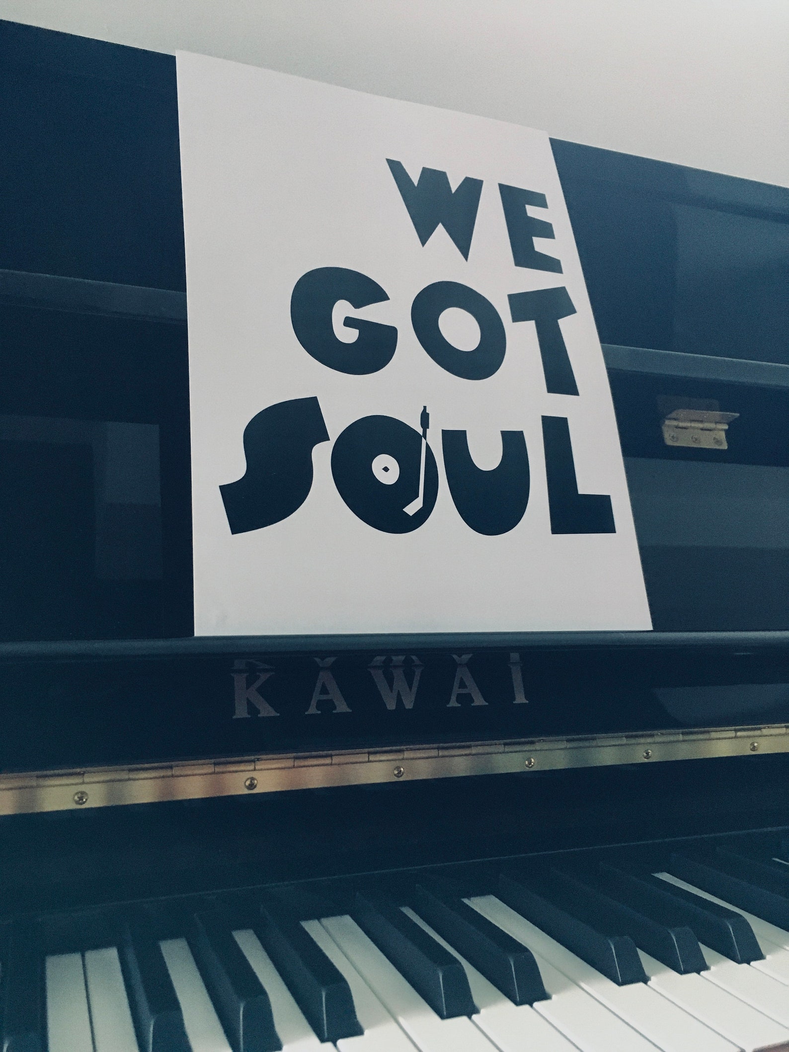 We Got Soul Wall Print. Soul Music Print. Northern Soul Print. | Etsy