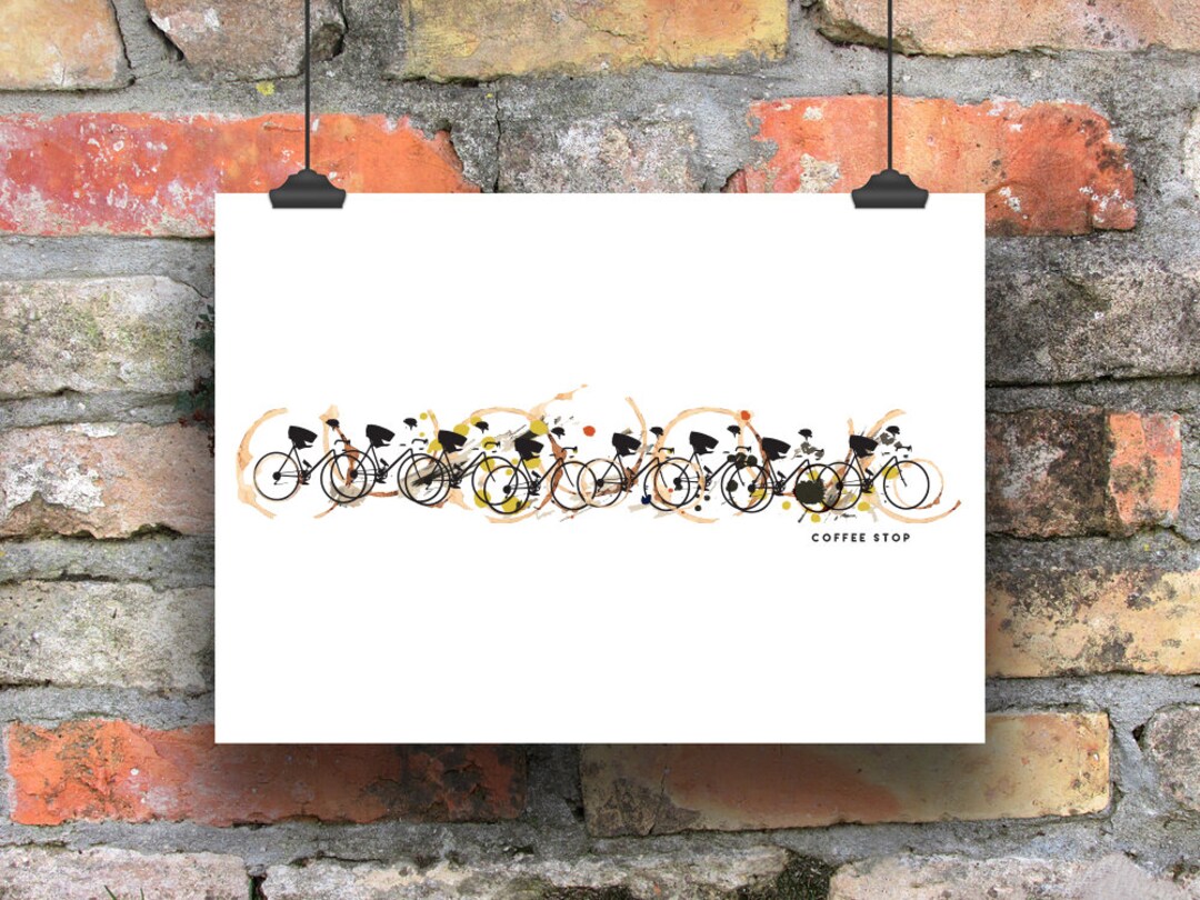 Cycling Poster Print, Cycling Print, Print for Cyclists, Cycling Poster ...