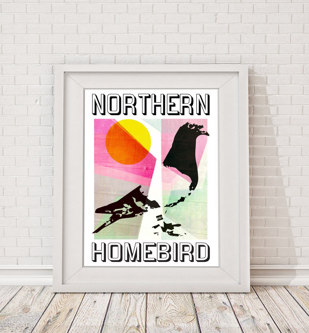 Pigeon Poster Northern Homebird Poster Northern Poster - Etsy